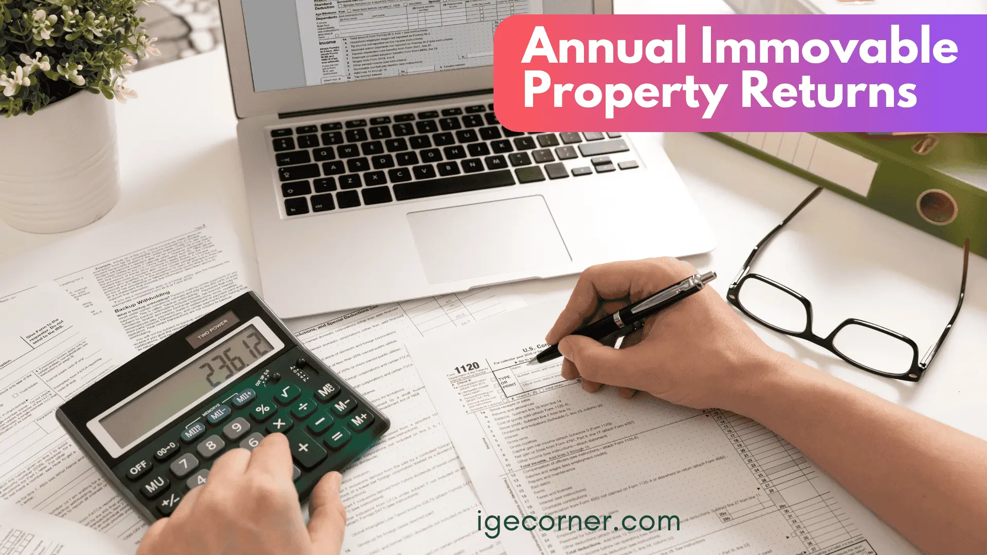 Submission of Annual Immovable Property Returns by Government Servants - Deadline: 31st January ...
